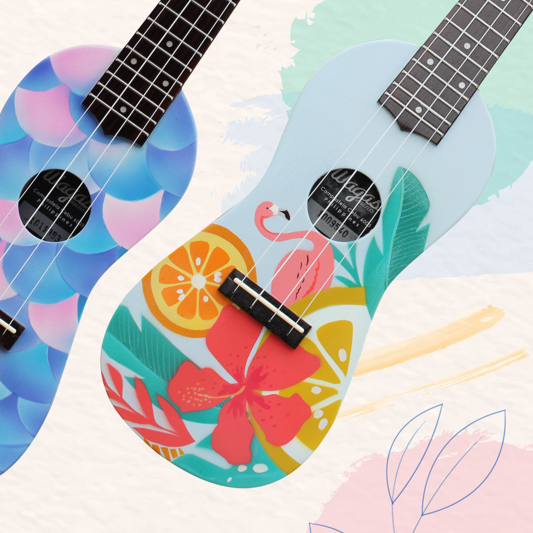 LIMITED EDITION: Pastel Dreams Premium Travel Ukuleles – Wagas Ukes